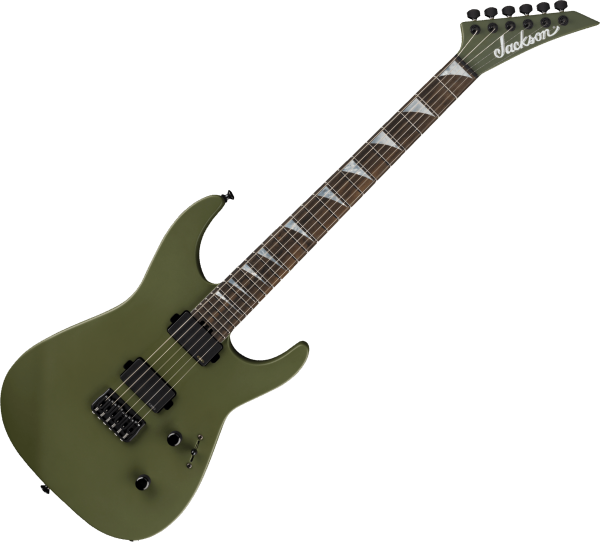 Jackson SL2MG HT American Soloist - matte army drab Metal electric guitar