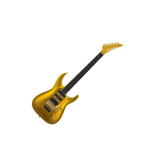 Jackson Pro Plus Soloist SLA3 - gold bullion Str shape electric guitar