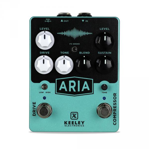 Keeley electronics Aria Drive Compressor Overdrive, distortion & fuzz ...