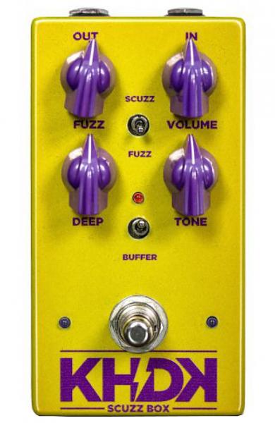 Khdk Scuzz Box Fuzz Overdrive, distortion & fuzz effect pedal