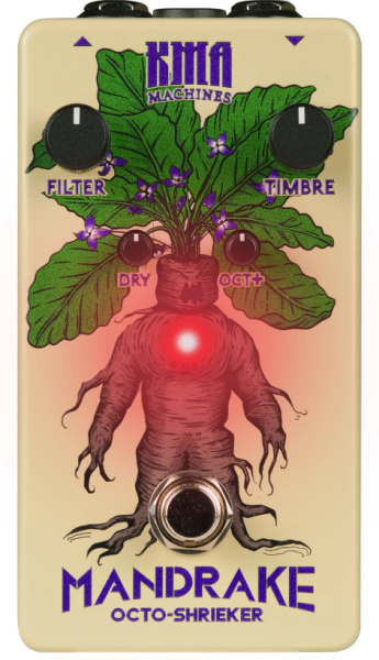 Kma Mandrake Octo-Shrieker Overdrive, distortion & fuzz effect pedal