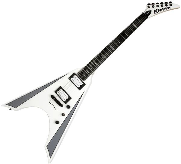 Kramer Nite-V Plus - alpine white Metal electric guitar