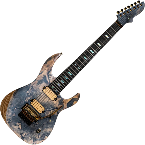 Legator Ed Garcia EG-7 - trans white Signature electric guitar