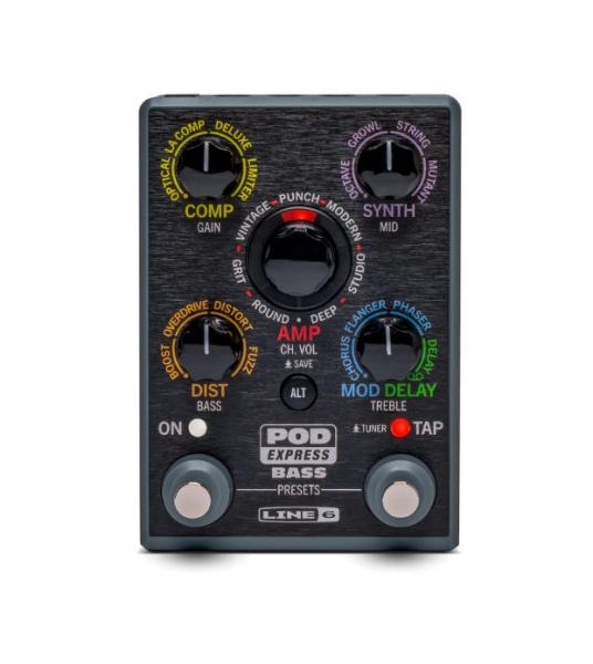 Line 6 Pod Express Bass Pedalera multiefectos para guitarra eléctrica
