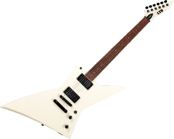 Ltd EX-200 - olympic white Metal electric guitar