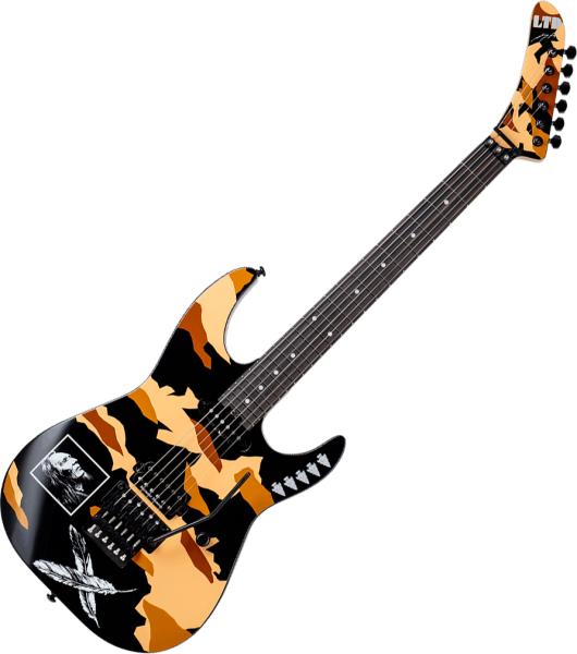 Ltd George Lynch Desert Eagle - black w/ custom graphic Signature ...