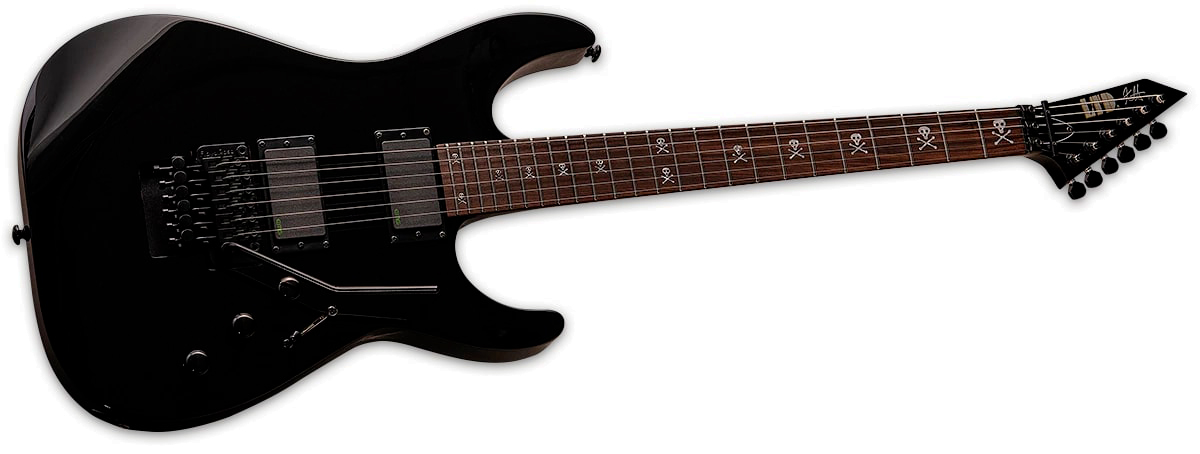 Ltd Kirk Hammett KH-602 - black Guitare électrique métal