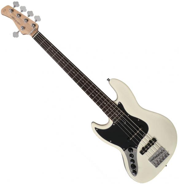 Marcus miller V3 5ST AWH Left Hand - antique white Solid body electric bass