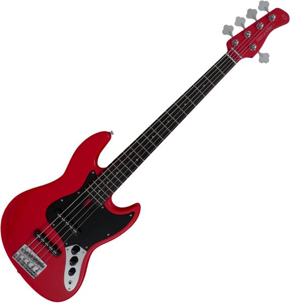 Sire Marcus Miller V3P 5ST 5-String - red satin Solid body electric bass