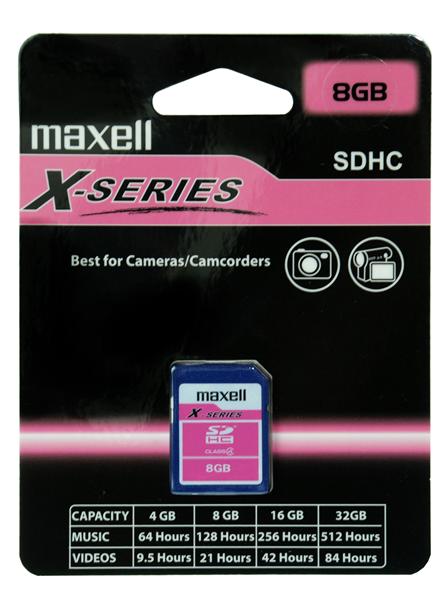 Maxell SDHC 8GB X-Series Class 4