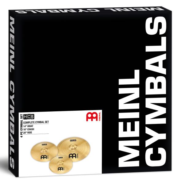 Meinl BCS Pack 14 16 20 Pack cymbales