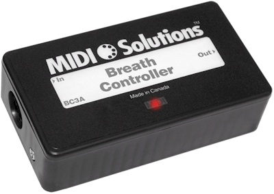 Midi solutions Breath Controller Interface midi