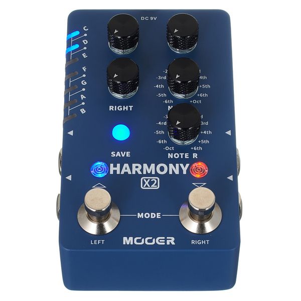 Mooer HARMONY X2 Harmonizer effect pedaal