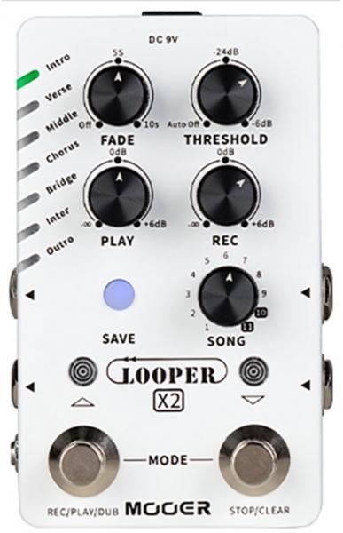 Mooer Looper Stereo Pedal Looper effect pedal