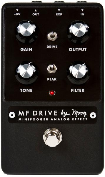Moog Minifooger MF Drive Overdrive, distortion & fuzz effect pedal
