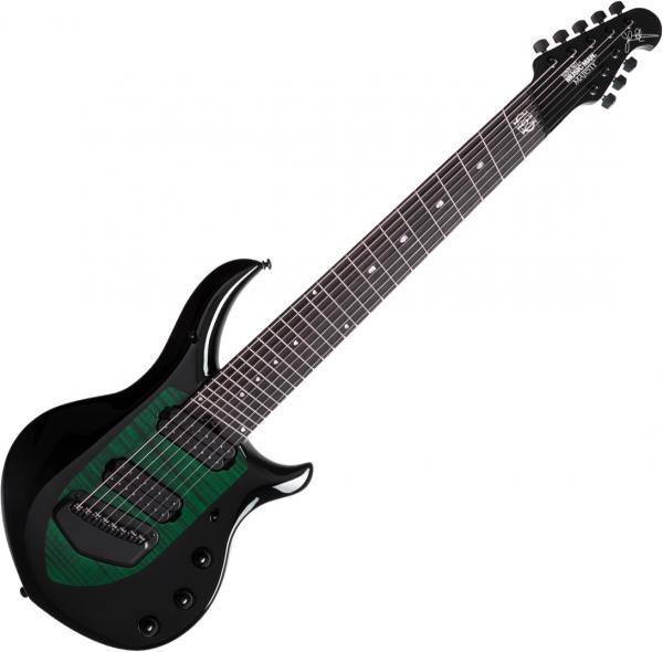 Music man John Petrucci Majesty 8 - emerald sky 8 and 9 string electric ...