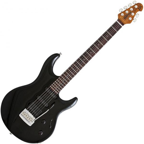 Music man Steve Lukather Luke 3 HSS - black Guitare électrique forme str