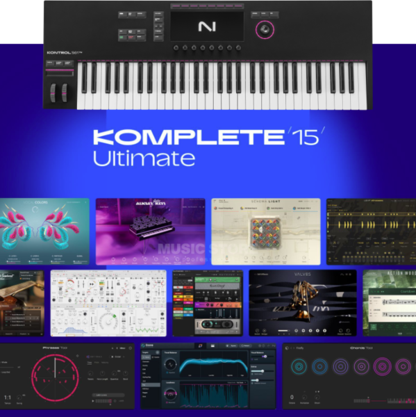 Native instruments Kontrol s61 mk3 + Komplete 15 Ultimate Clavier maître