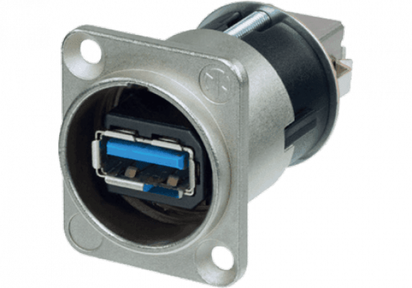 Neutrik NAUSB3 Embase USB 3.0 reversible Solder connector