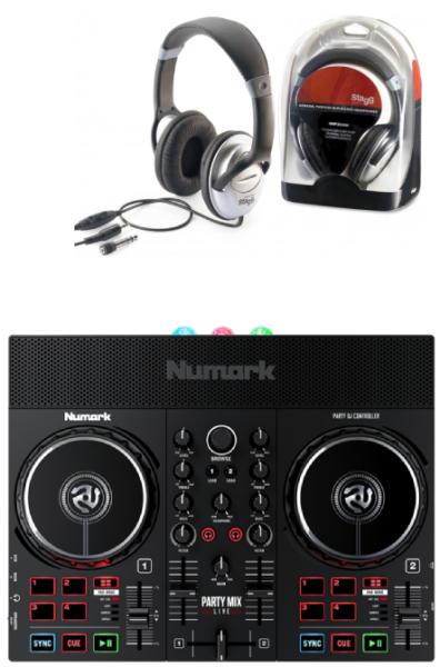 Numark Party Mix Live+ Pro580 + SHP 2300H Autre pack dj