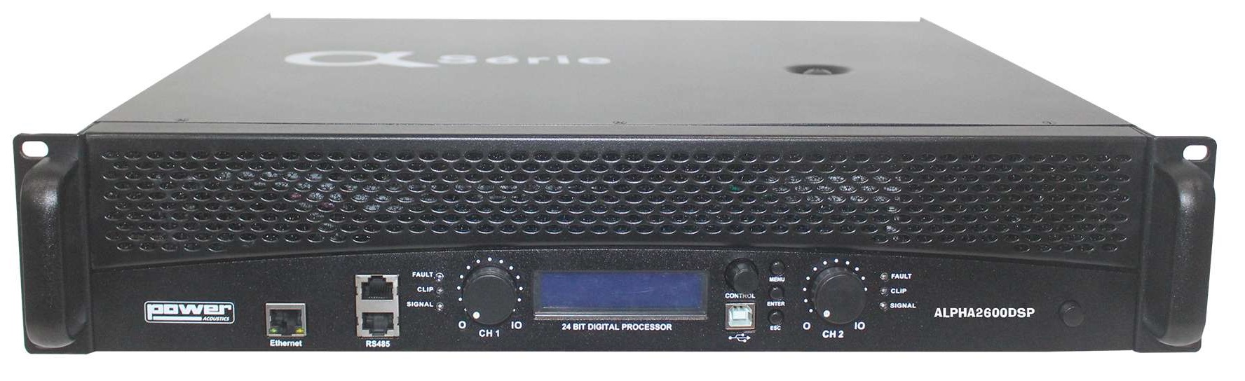 Ampli puissance sono stéréo Power acoustics Alpha 2600 DSP