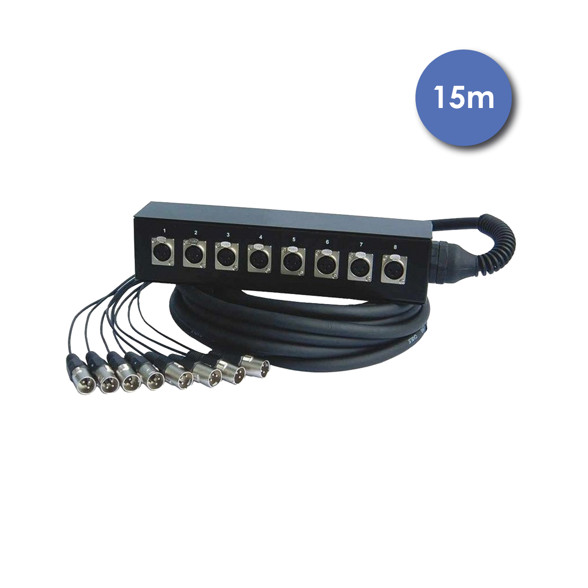 Câble multipaire & boîtier de scène Power acoustics snake 2160