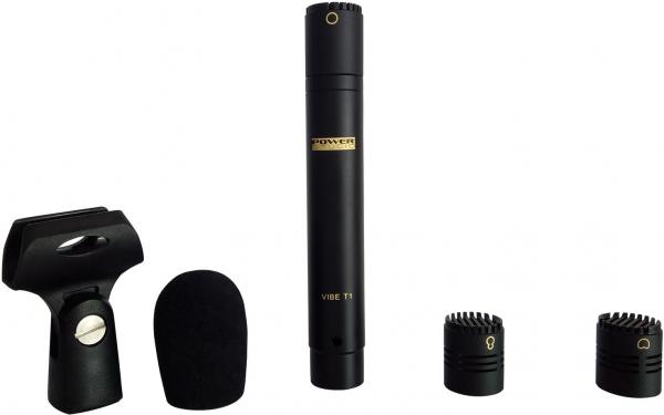 Power studio VIBE T1 Microphone pack with stand