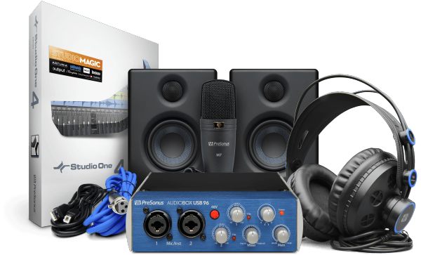 Presonus AUDIOBOX USB 96 STUDIO ULTIMATE Pack home studio