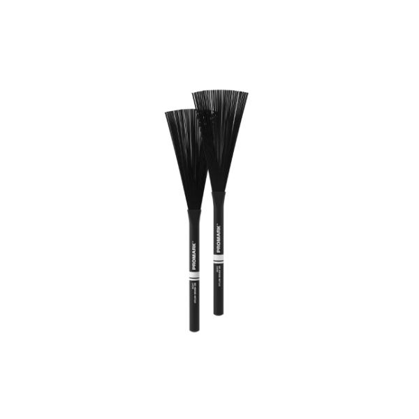 Pro mark Balai Nylon Heavy 2B Black Brush stick