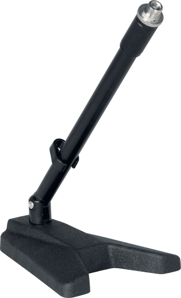 Quiklok Short leg with triangle base - black Microphone stand