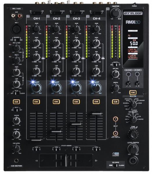 Reloop RMX-60 DIGITAL Table de mixage dj