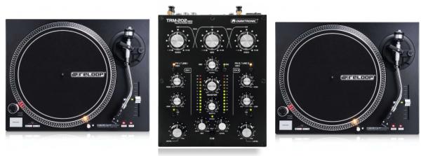 Reloop 2 x RP-4000 MK2 + TRM-202MK3 Full dj set