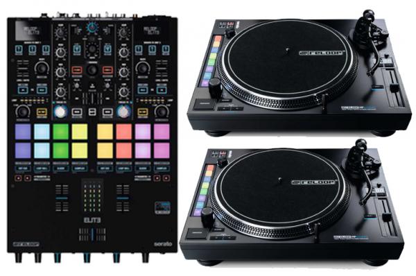 Reloop RP-8000 MK2 X2 + Elite Set dj complet