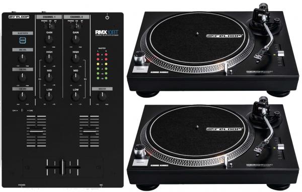 Reloop Rp2000 MK2 x2 + RMX-10 bt Full dj set