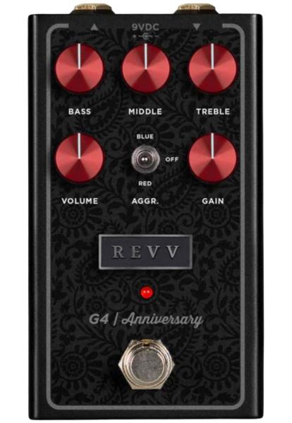 Revv G4 Anniversary Edition Distortion Pédale overdrive / distortion / fuzz