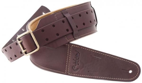 Righton straps Magic Backbeat Guitar Strap - Brown Sangle courroie