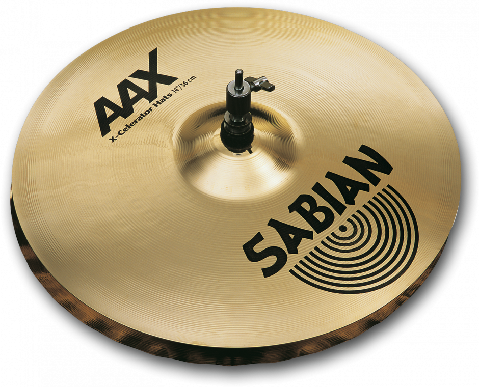 Cymbale hi hat charleston Sabian AAX 14" X-Celerator - 14 pouces