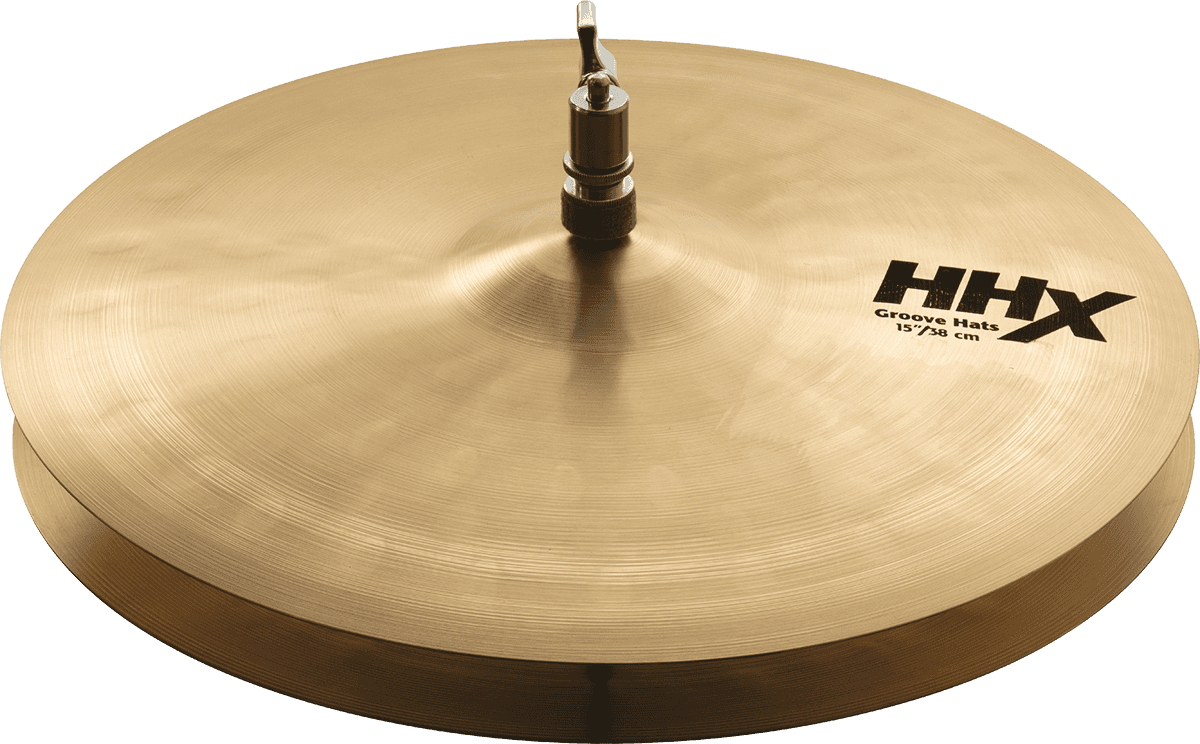 Cymbale hi hat charleston Sabian HHX Groove - 15 pouces