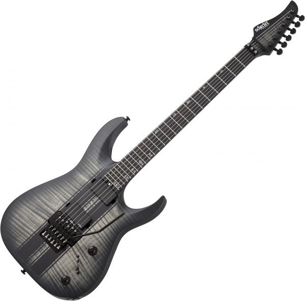 Schecter Banshee GT FR - satin charcoal burst Str shape electric guitar