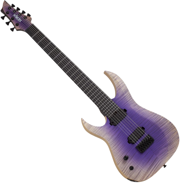 Schecter John Browne Tao-7 7-String Left-handed - ozone burst Baritone ...