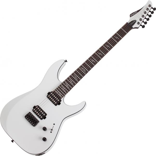 Schecter Reaper-6 Custom - gloss white Str shape electric guitar