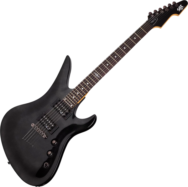 Sgr by schecter Avenger - metallic black Metal electric guitar