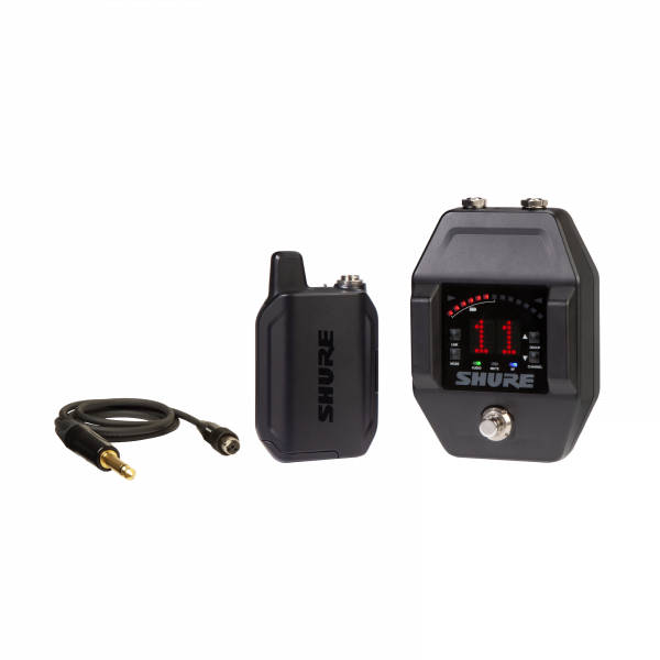 Shure GLXD16 + Footswitch Micro hf instruments