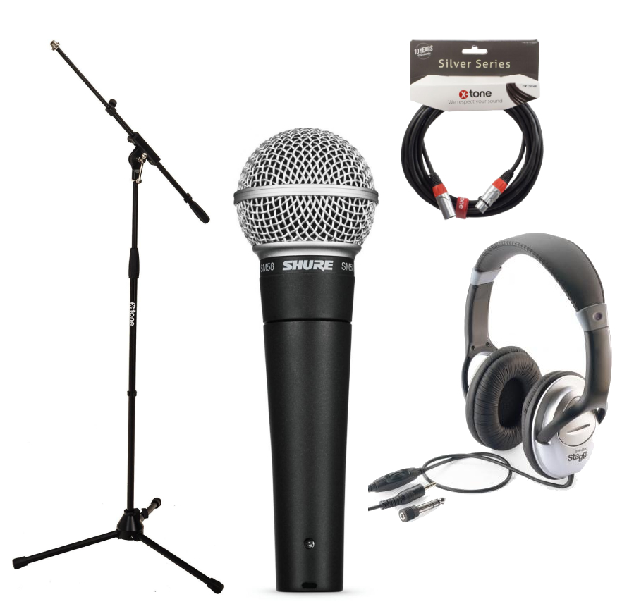 Pack micro Shure Sm58 LCE pack chant