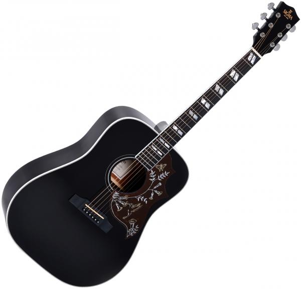 Sigma SG Series DM-SG5-BK - black Guitare folk
