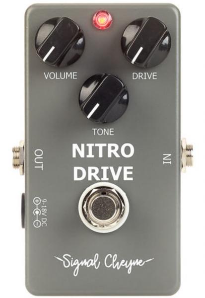 Signal cheyne Nitro Drive Overdrive, distortion & fuzz effect pedal