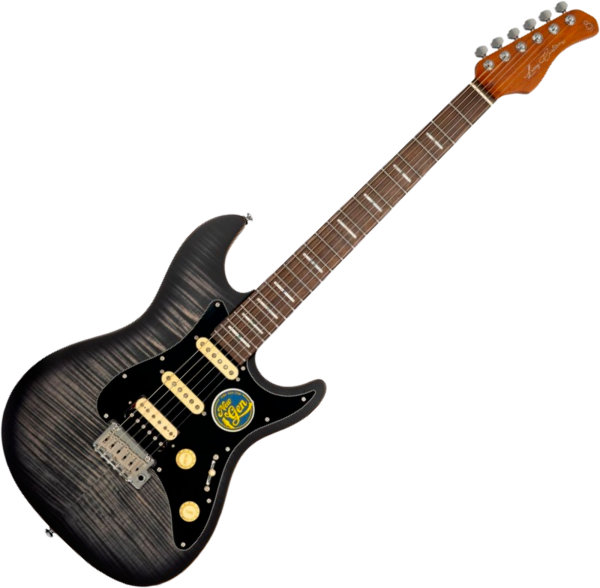 Sire Larry Carlton S7 FM New Gen - transparent black satin Elektrische ...
