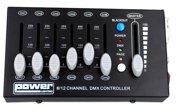 Power lighting DMX MINISHOW 12C Dmx controller