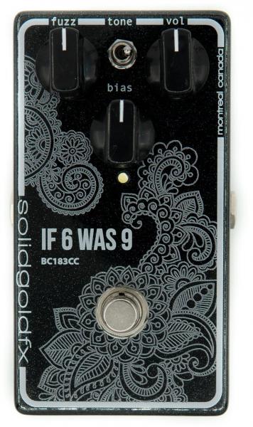 Solidgoldfx If 6 Was 9 BC183 Fuzz Overdrive, distortion & fuzz effect pedal