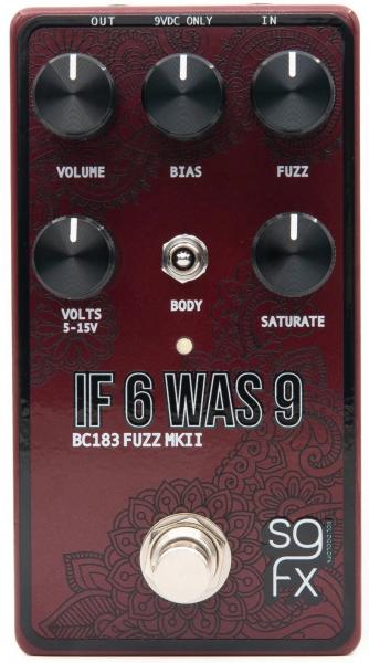 Solidgoldfx If 6 Was 9 BC183 MKII Fuzz Overdrive, distortion & fuzz ...